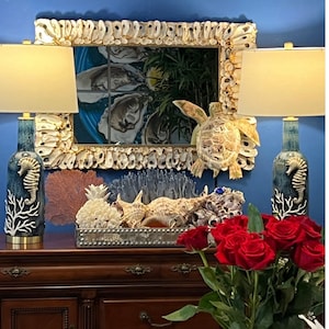 Rectangle Oyster Mirror - Etsy