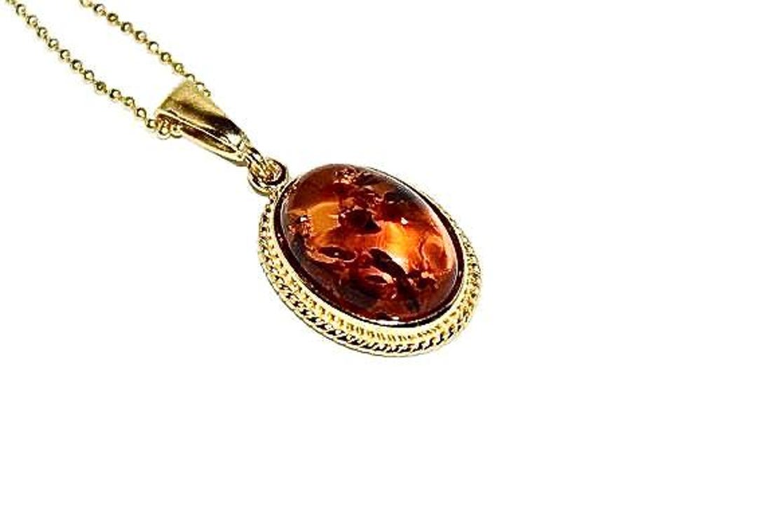 Natural Amber Pendant,genuine Amber Pendant,delicate Amber Pendant ...