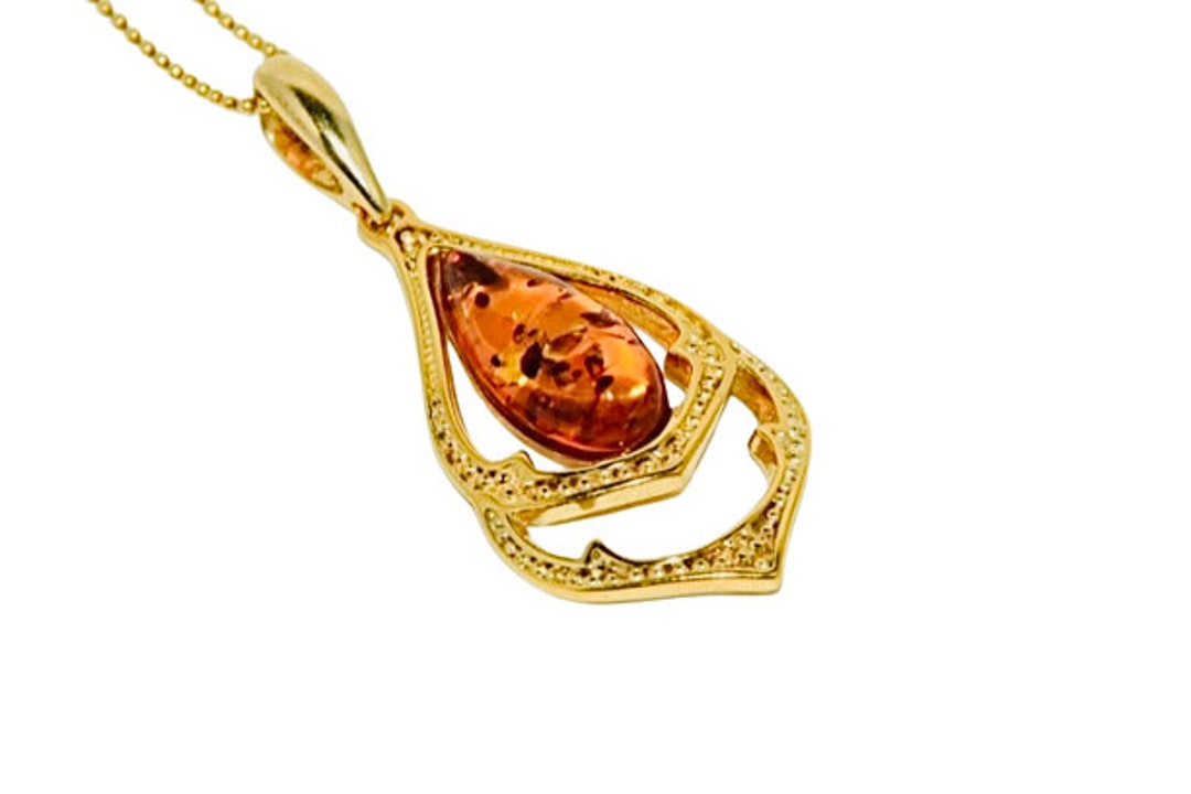 Natural Amber Pendant,genuine Amber Pendant,gift for Her,genuine Baltic ...