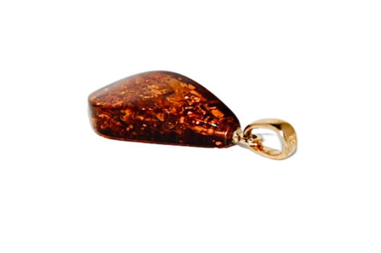 Natural Amber Pendant,gold Amber Pendant,solid 585 Gold Amber Pendant ...