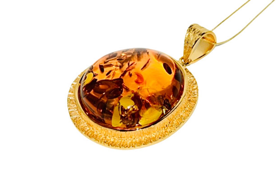 Natural Amber Pendant,genuine Amber Pendant,gift for Her,genuine Baltic ...