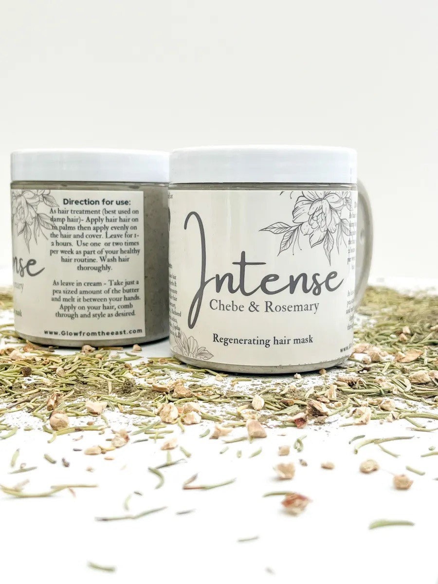 Pure Chebe & Rosemary Hair Butter Mask Treatment 200gm - Etsy UK