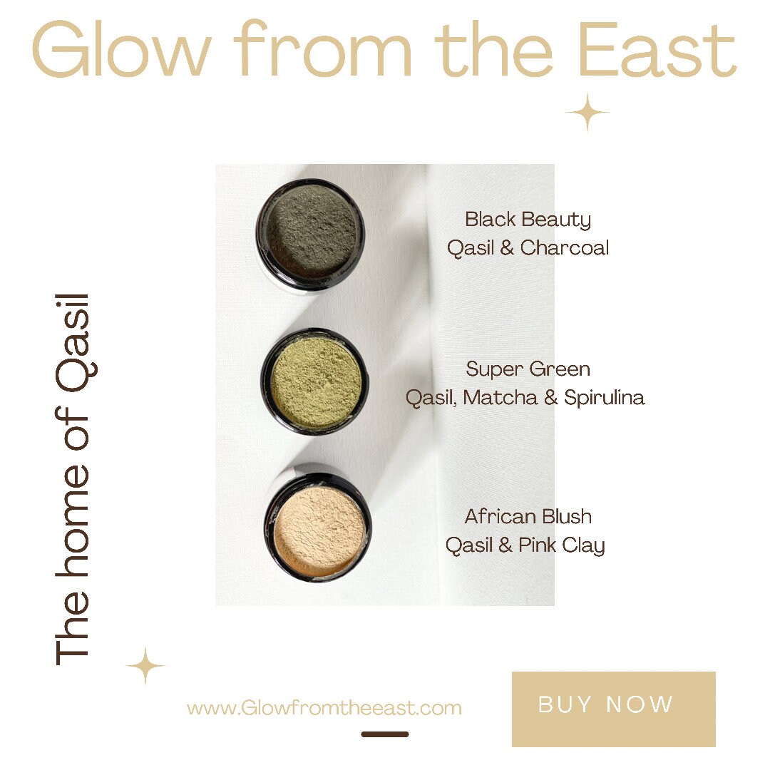 Organic Qasil Clay Mask Collection - Etsy