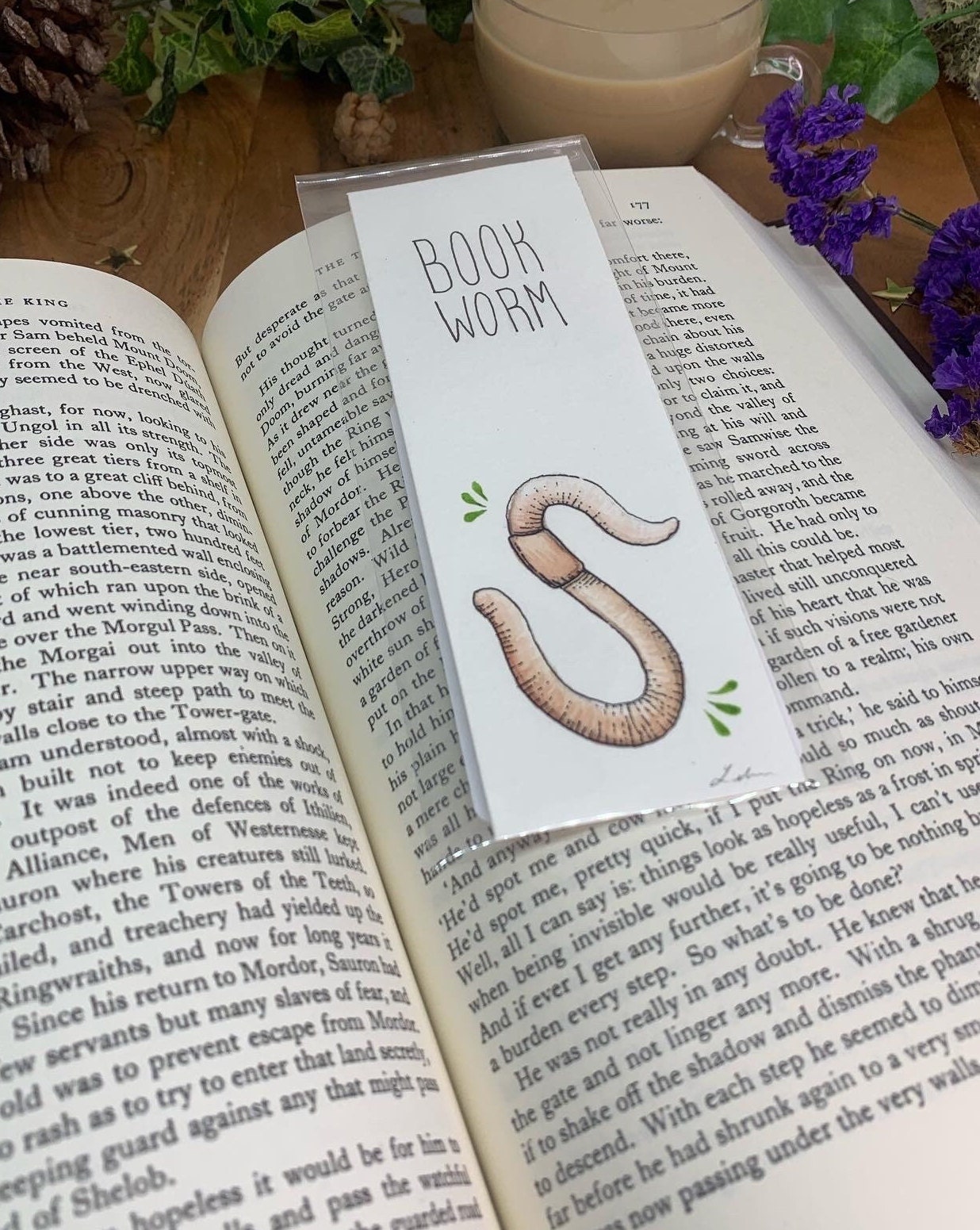 Hand Painted Watercolor Bookmarks - Etsy