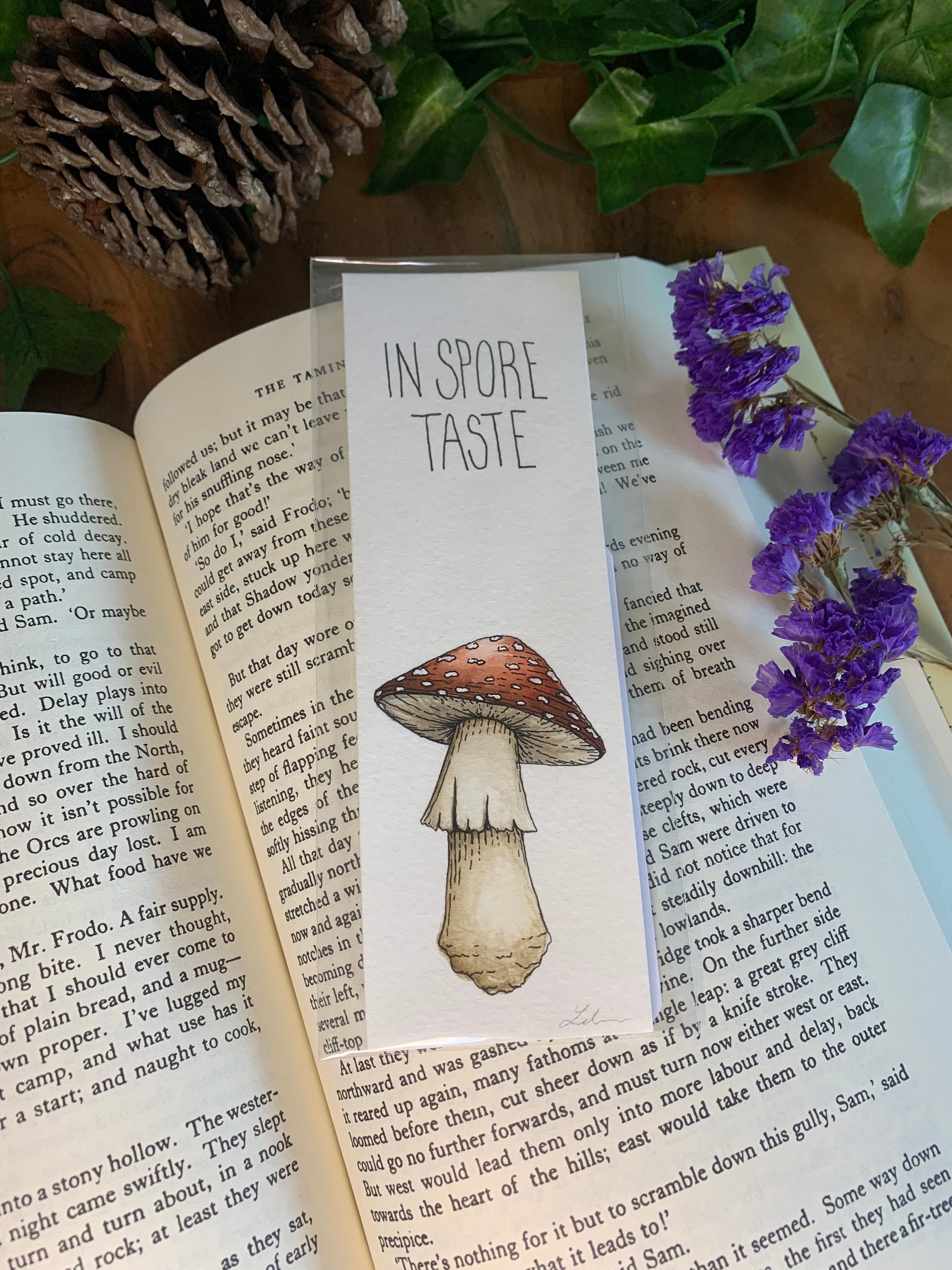 Hand Painted Watercolor Bookmarks - Etsy