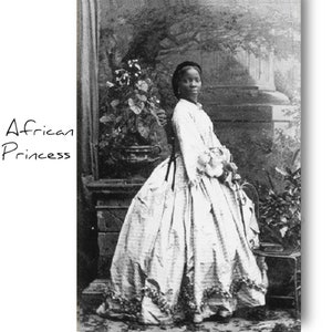 African Princess, Sara Forbes Bonetta, Victorian Woman African American ...