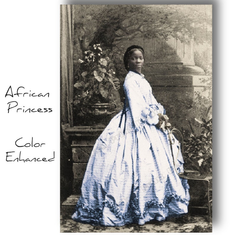 African Princess, Sara Forbes Bonetta, Victorian Woman African American ...
