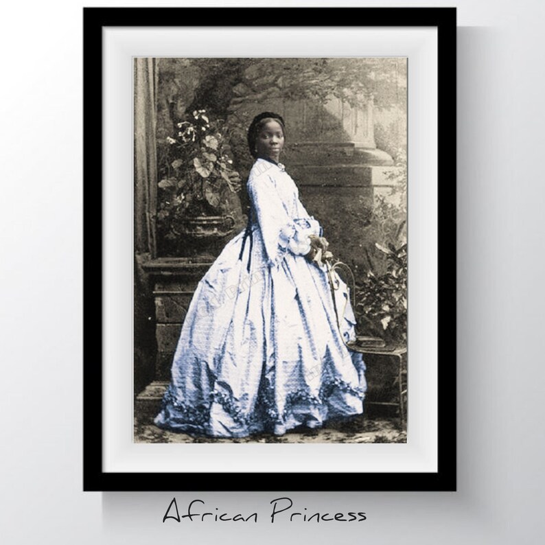 African Princess, Sara Forbes Bonetta, Victorian Woman African American ...