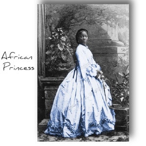 African Princess, Sara Forbes Bonetta, Victorian Woman African American ...