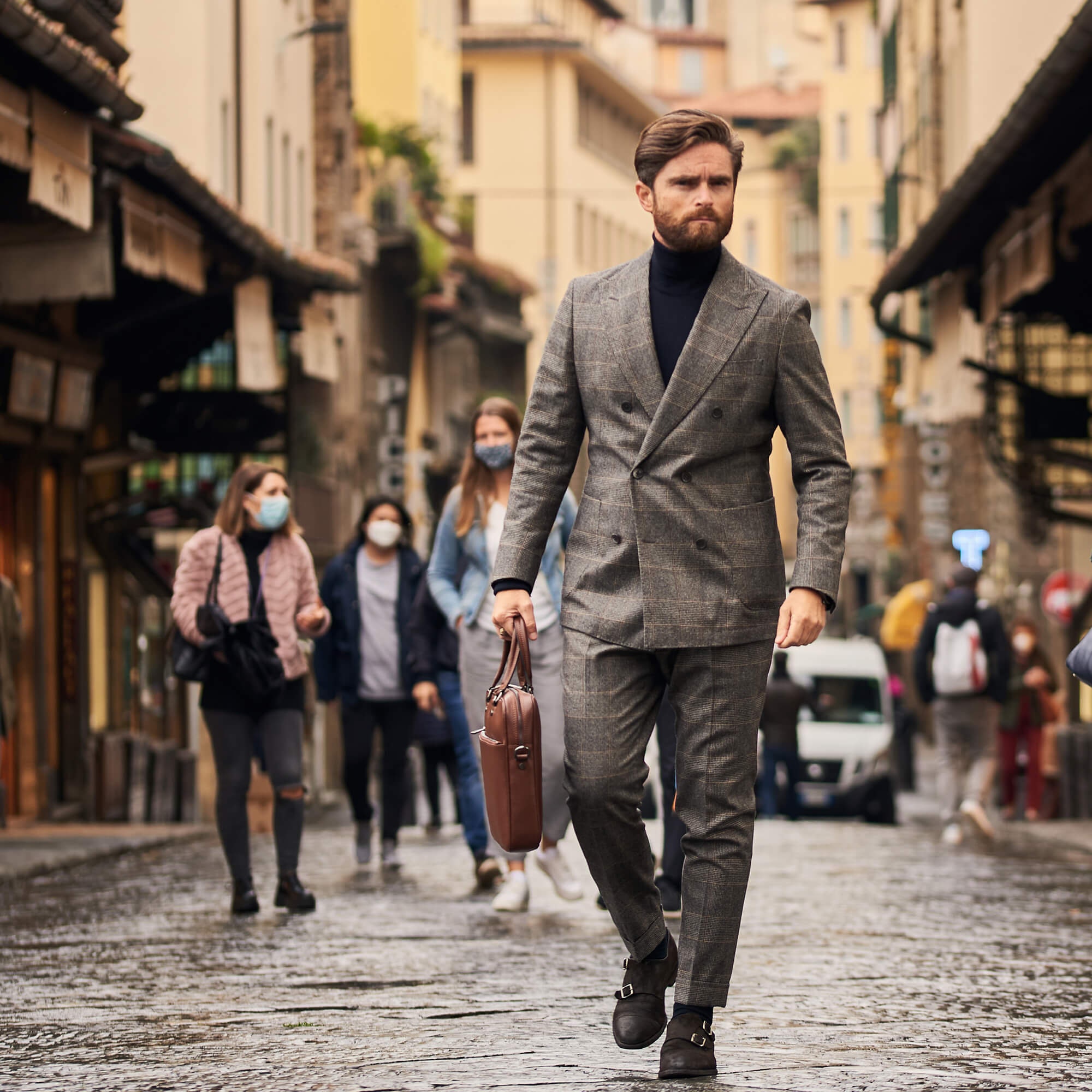 Leather Briefcase Men's Leather Briefcase Women Leather - Etsy