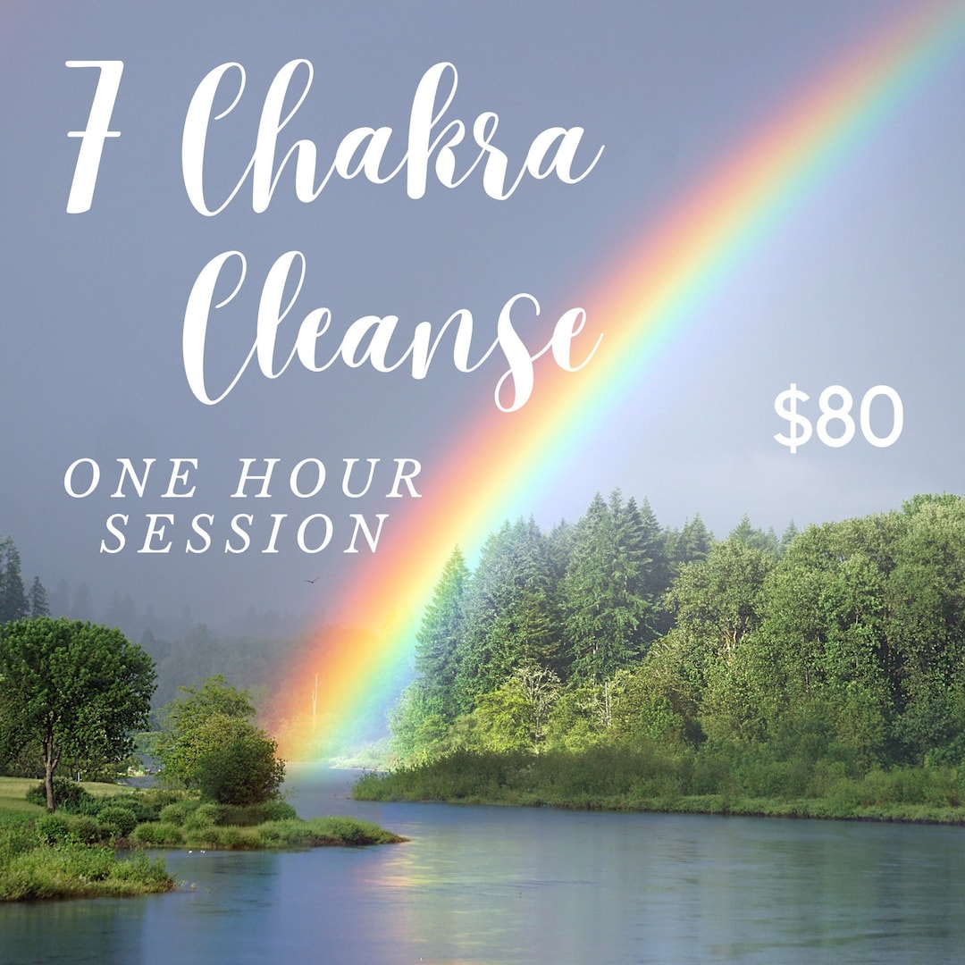 Seven Chakra Cleanse for Clearing Cleansing Rebalancing Chakras - Etsy