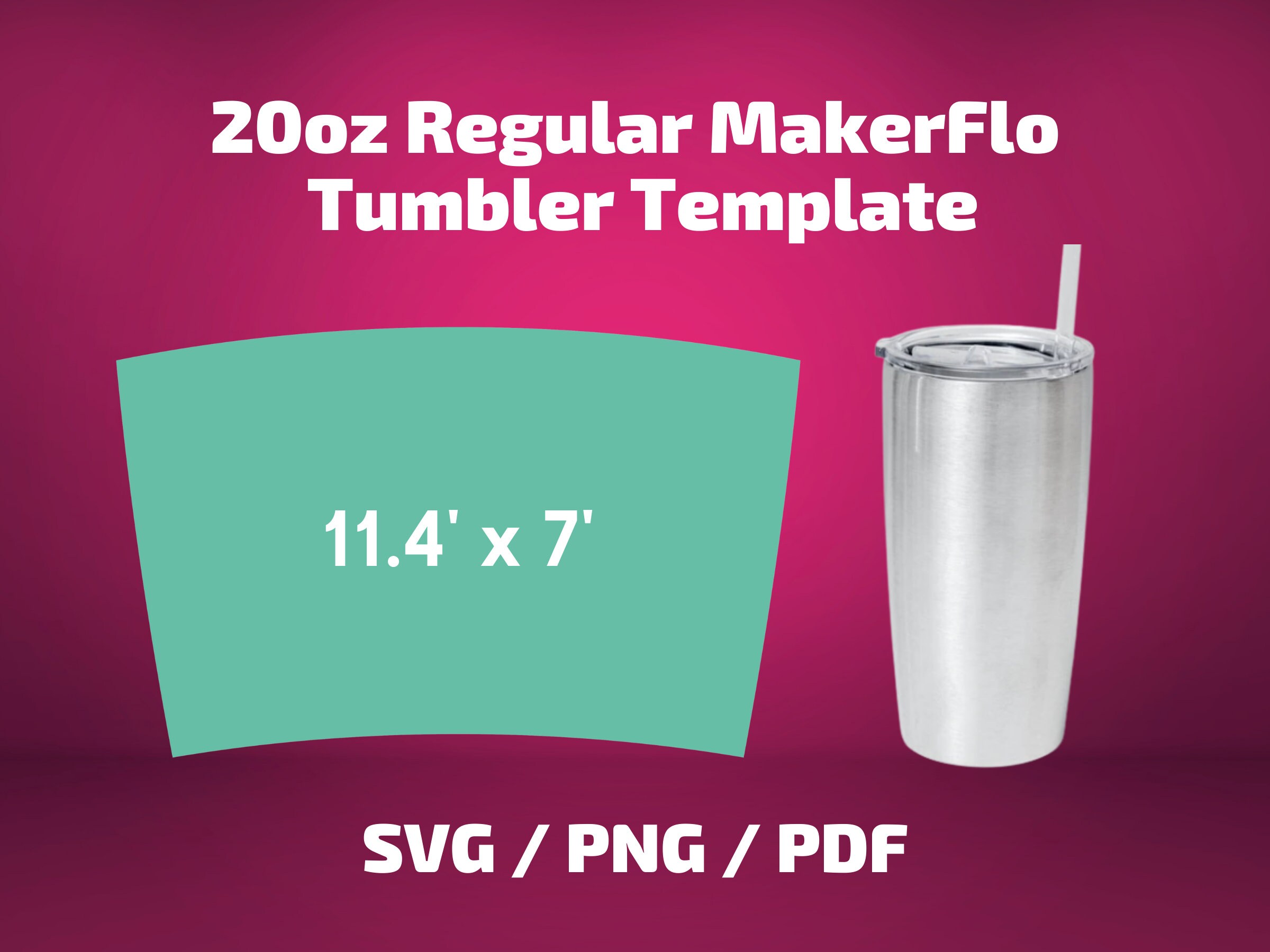 20oz Tumbler Template 20oz Tumbler Template