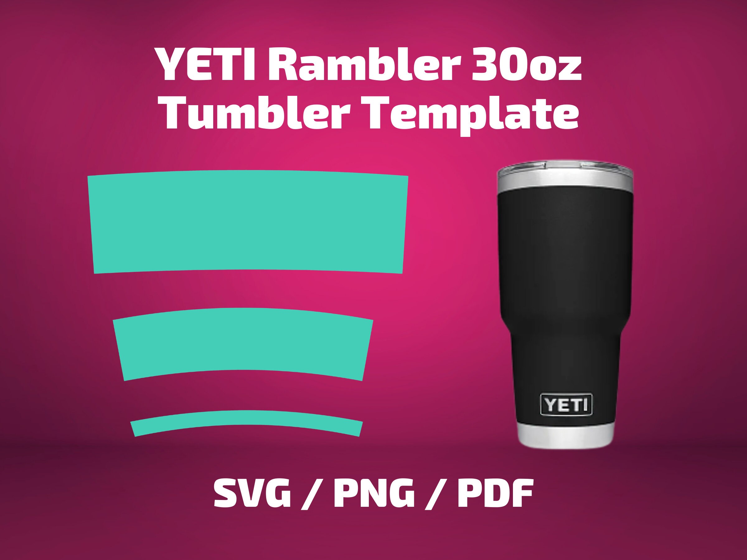 30 Oz Skinny Tumbler Template Svg Psd Creative Fabrica