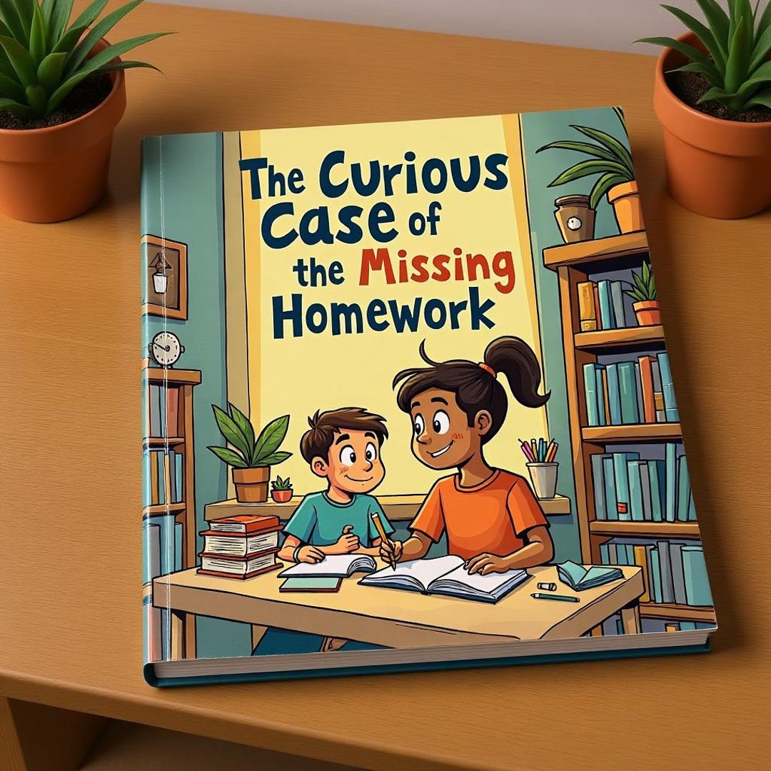 The Curious Case of the Missing Homework - Etsy