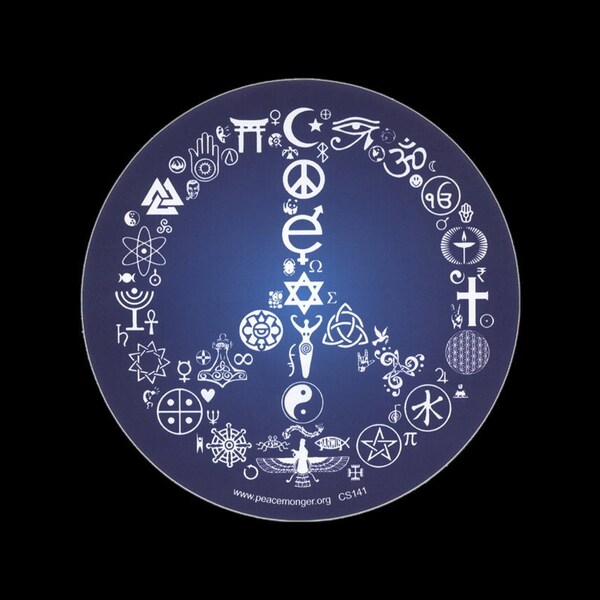 Coexist Sticker - Etsy