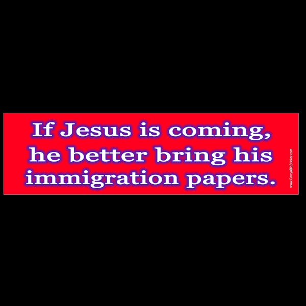 Immigration Bumper Sticker - Etsy