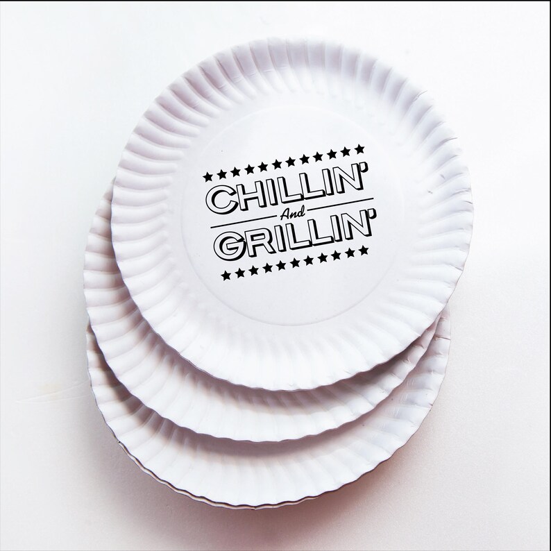 Chillin' and Grillin' Svg, Png, Dxf, Eps Script Lettering Cutting Files ...