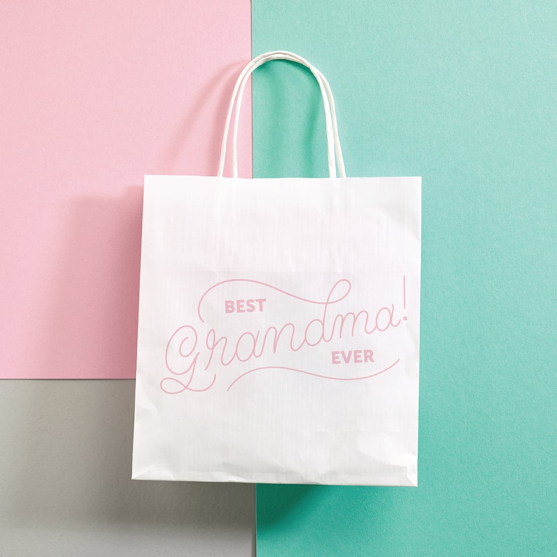 Best Grandma Ever Hand Lettered Cutting Files. Best Grandma Svg, Dxf ...