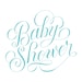 Cursive Baby Shower Hand Lettered Script Svg Cutting File. Baby Shower ...