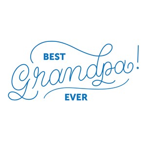 Best Grandpa Ever Hand Lettered Cutting Files. Best Grandma Svg, Dxf ...
