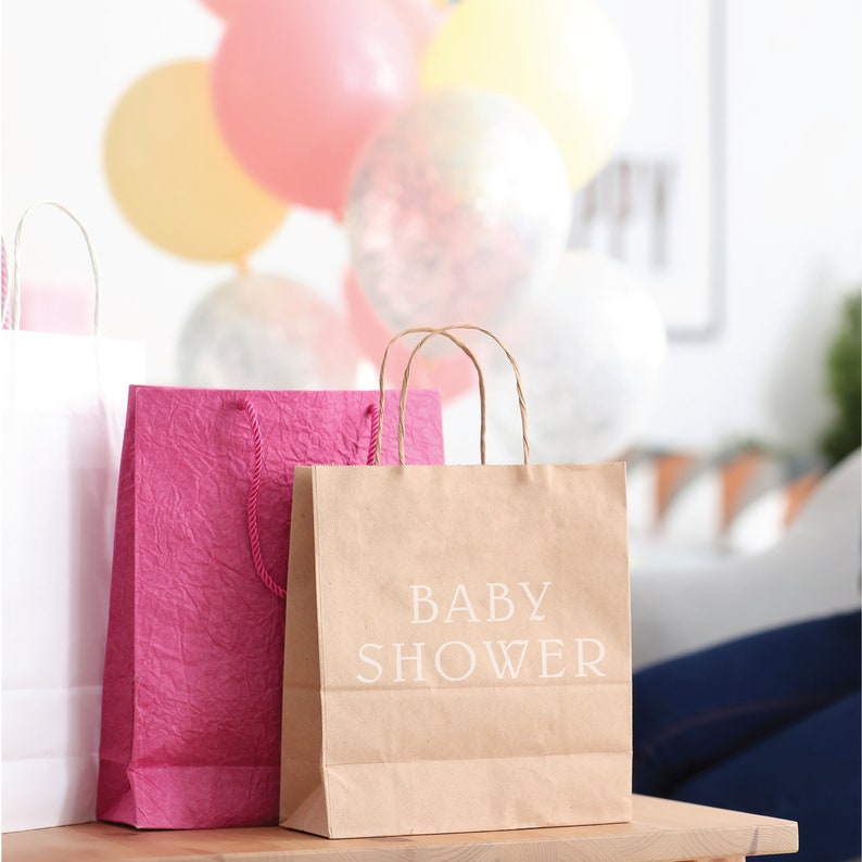 Serif Baby Shower Hand Lettered Script Svg Silhouette Cutting File ...