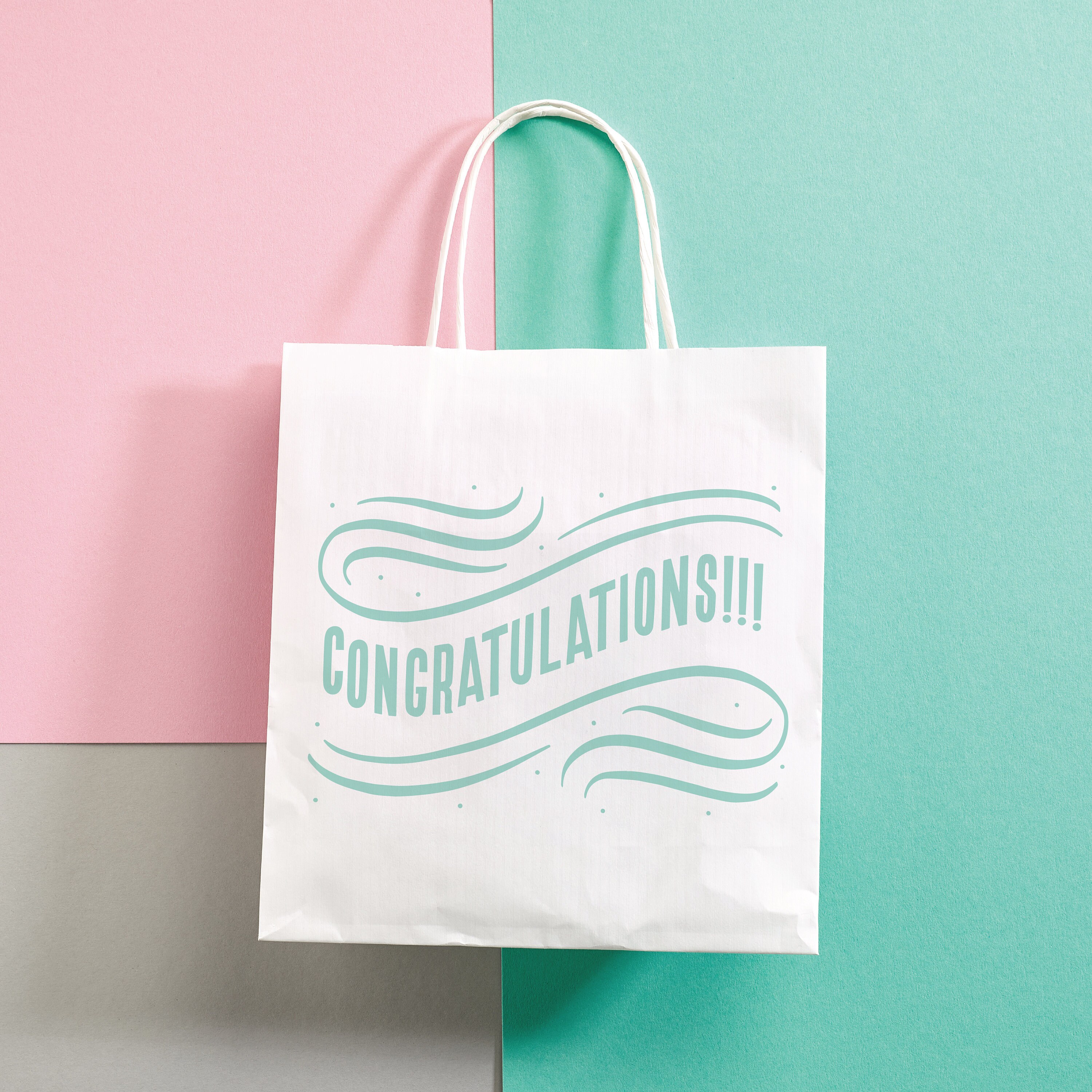 Congratulations Hand Lettered SVG: Celebration Cutting File (digital ...