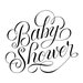 Cursive Baby Shower Hand Lettered Script Svg Cutting File. Baby Shower ...