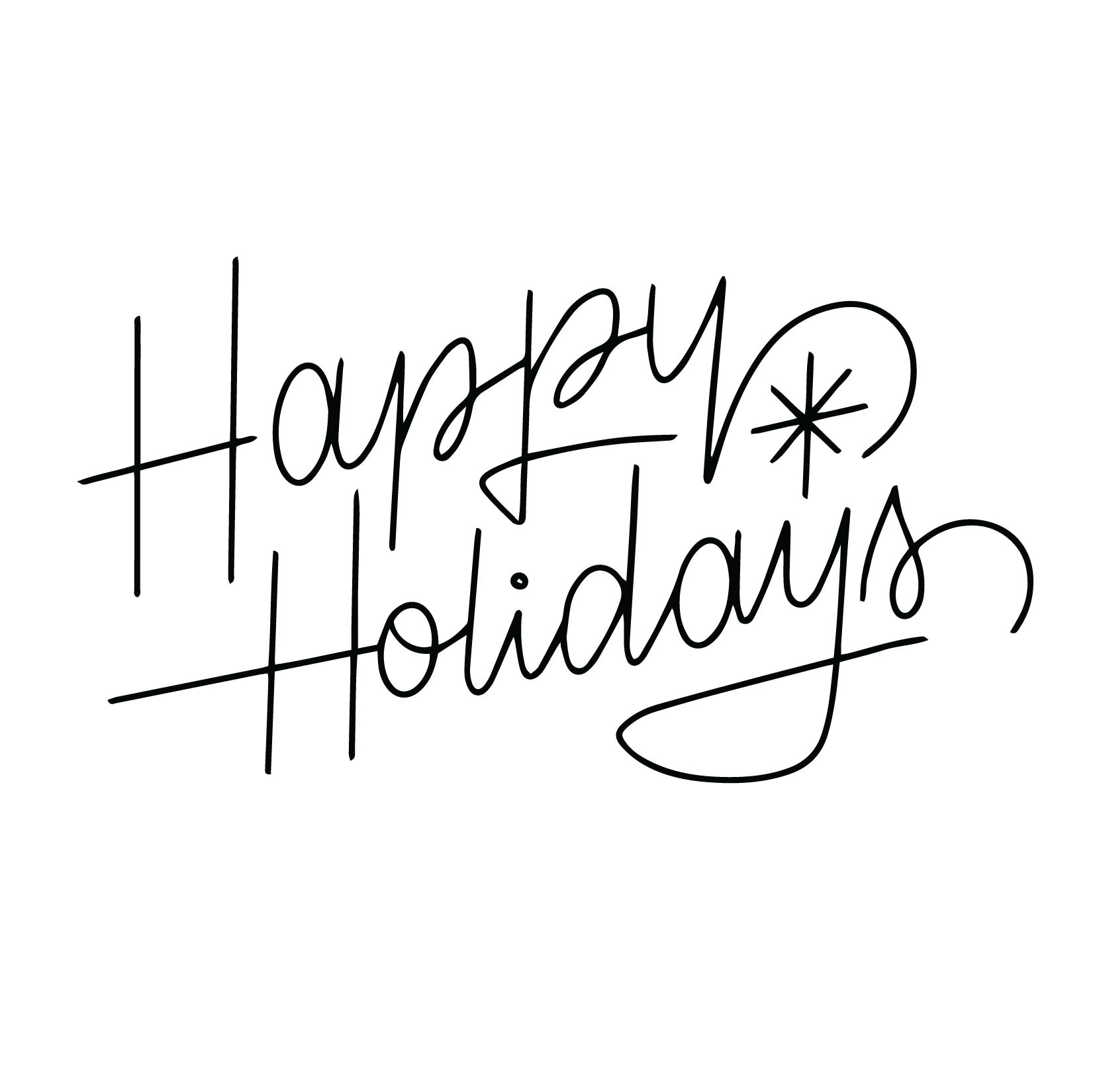 Retro Style Moonlike Happy Holidays SVG Christmas SVG, Happy Holidays ...