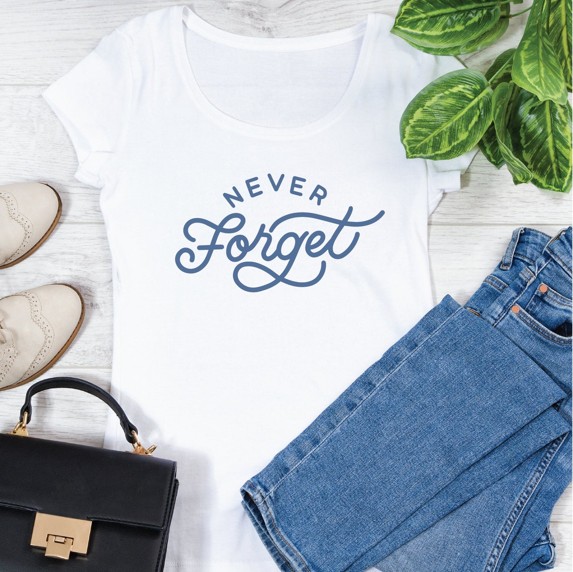 Never Forget Hand Lettered SVG File, Memorial Day SVG, Labor Day SVG ...