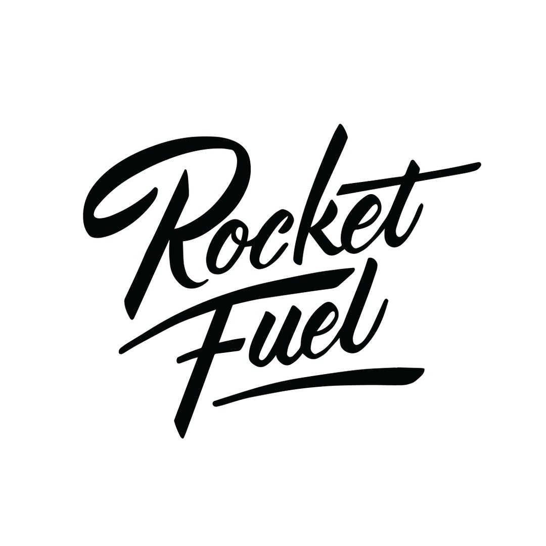 Rocket Fuel SVG Hand Lettered Design, Little Boy Clips Art, Outer-space ...