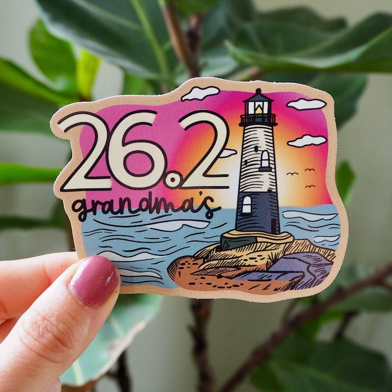 Marathon Sticker - Etsy