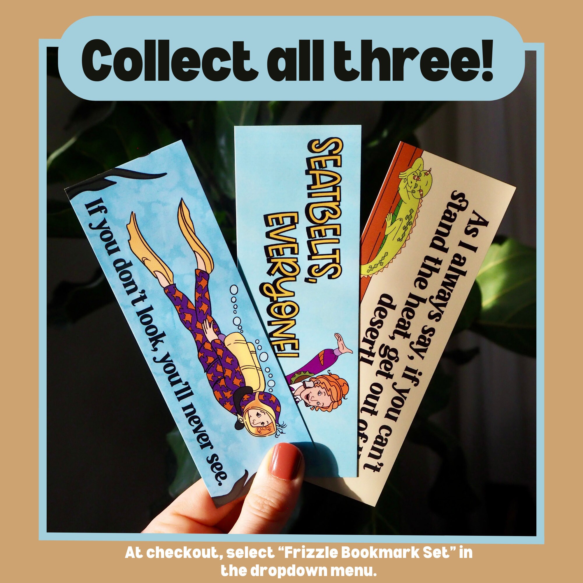 Seatbelts, Everyone! Magic School Bus Bookmark, Ms. Frizzle Bookmark ...