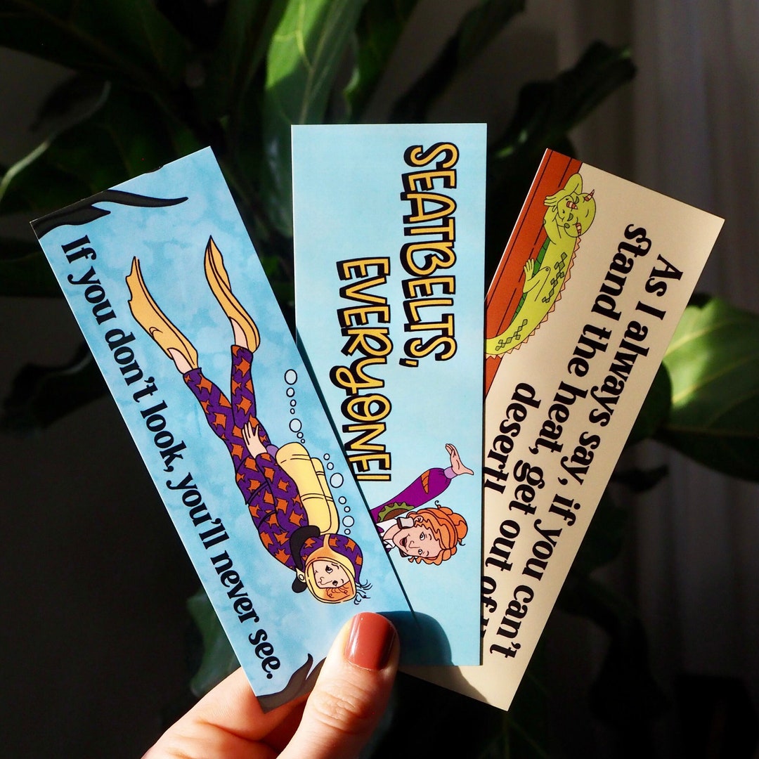 Ms. Frizzle Double Sided Bookmark Set, Ms. Frizzle Magic School Bus ...