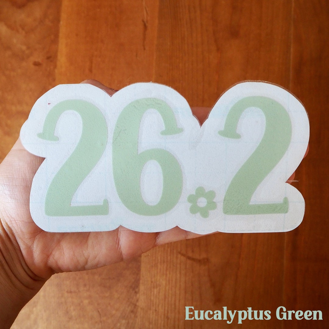 26.2 Distance Decal, 26.2 Choose Your Color, 26.2 Marathon, Marathon ...