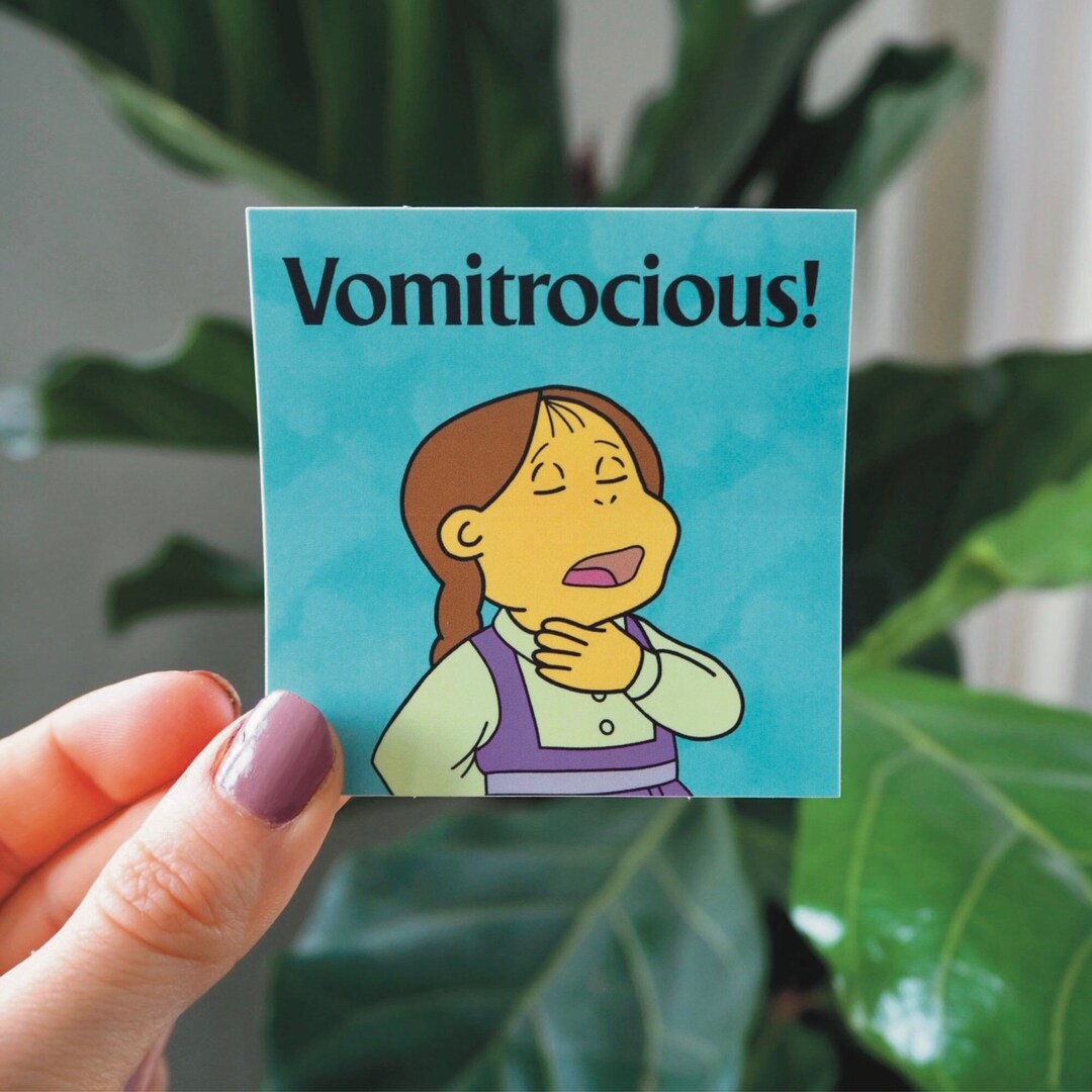 Muffy Vomitrocious Sticker, Arthur Pbs Nostalgia, PBS Kids TV, Book ...