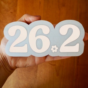 26.2 Distance Decal, 26.2 Choose Your Color, 26.2 Marathon, Marathon ...