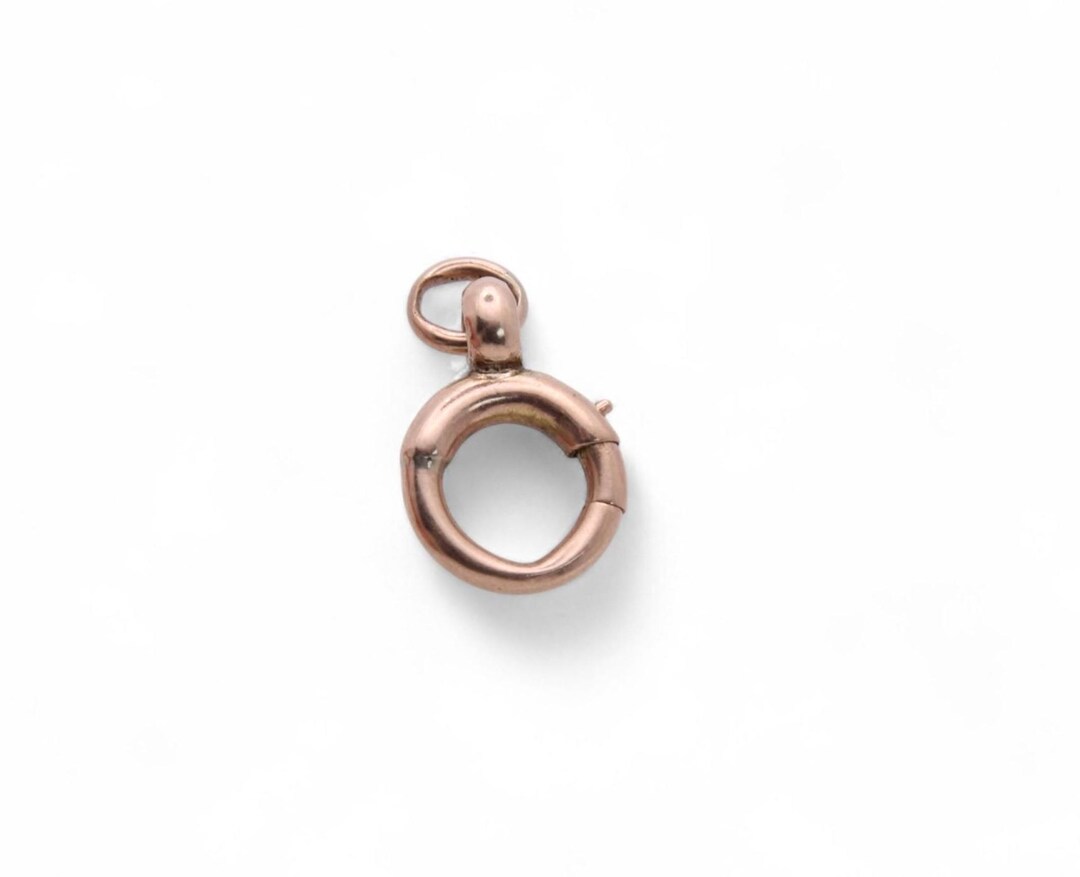 Antique 9ct Rose Gold Bolt Clasp - Etsy