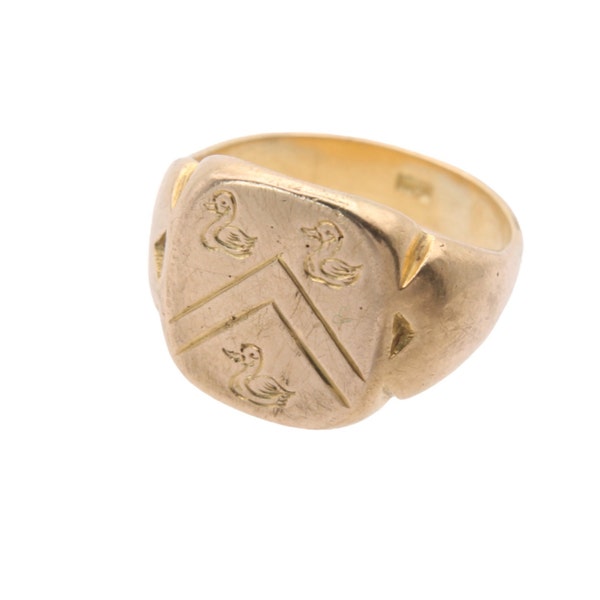 Shop Antique Signet Ring Online - Etsy