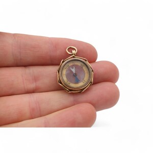Antique 18ct Gold Compass Pendant, 1898 - Etsy