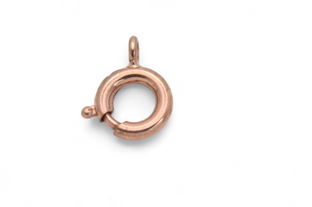 Antique 9ct Rose Rolled Gold Bolt Ring Clasp, 8mm - Etsy