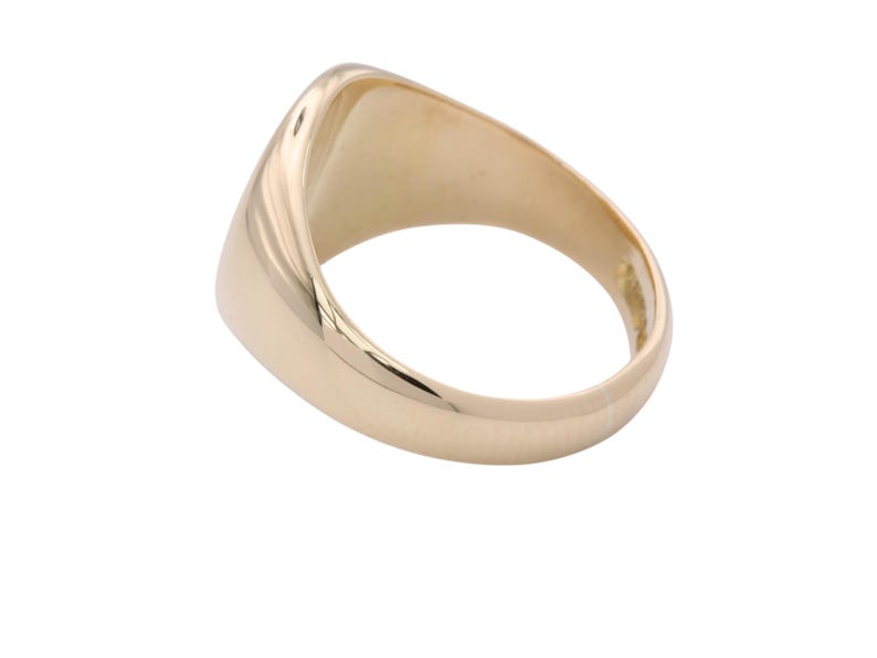 Vintage 18ct Gold Intaglio Hare Crest Signet Ring, 1956 - Etsy