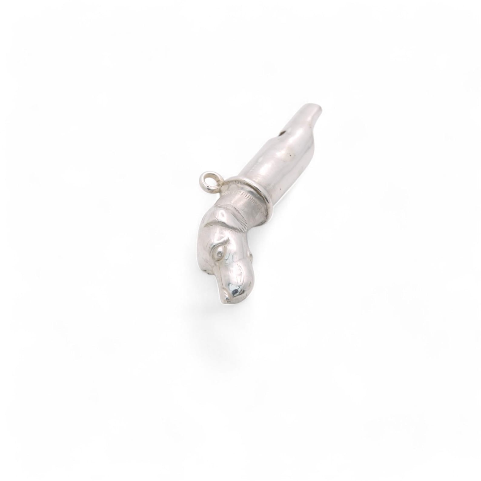 Antique Sterling Silver Hunting Dog Whistle, 1887 - Etsy