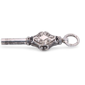Antique Sterling Silver Watch Key - Etsy