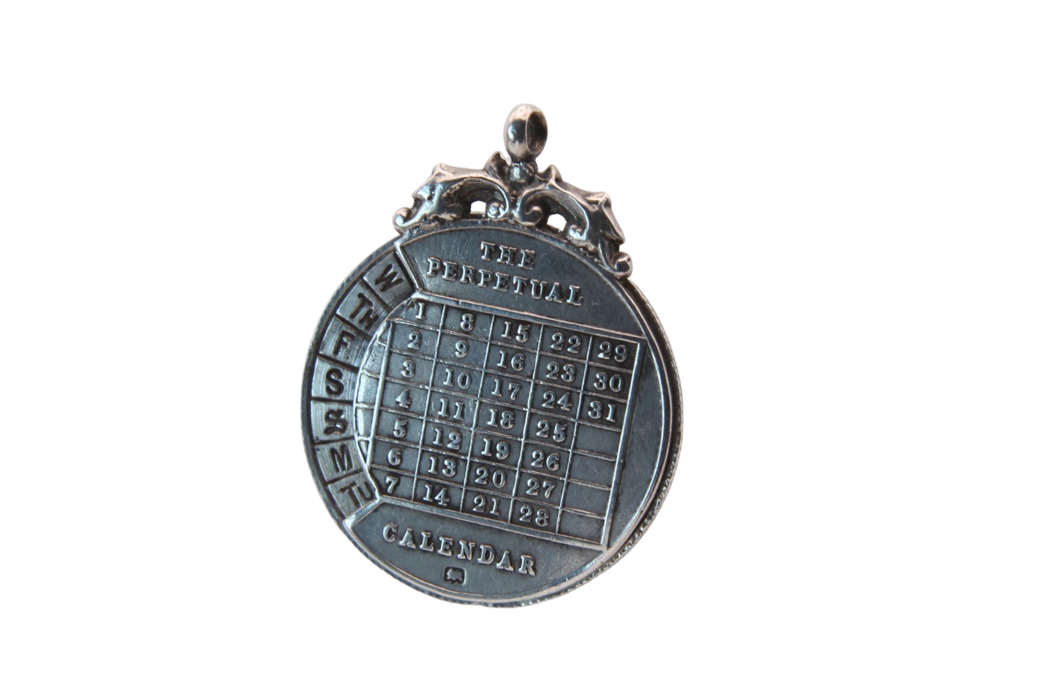 Antique Sterling Silver 'the Perpetual Calendar' - Etsy