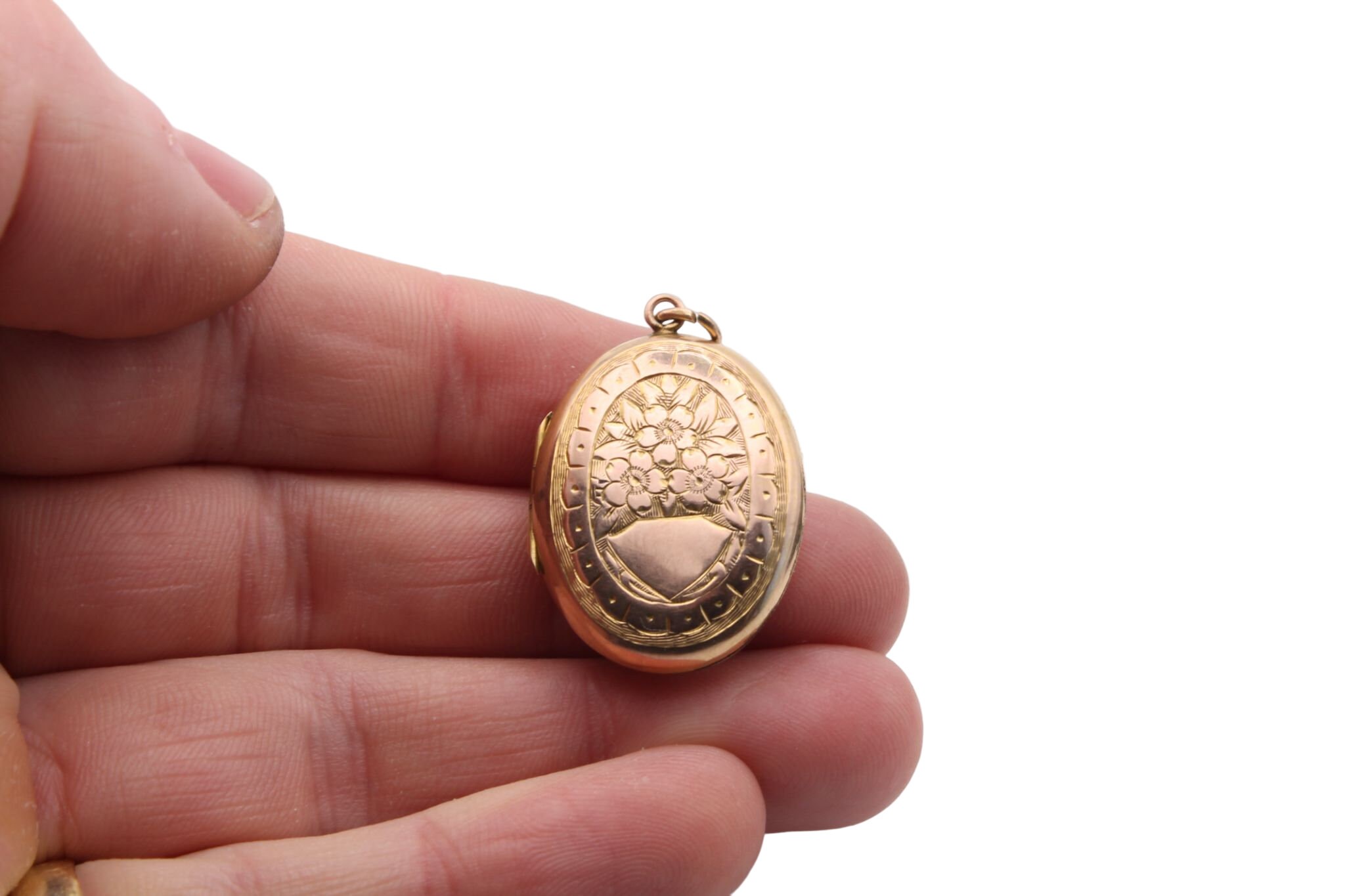 Antique Victorian 9ct Gold Back & Front Forget-me-not Locket - Etsy