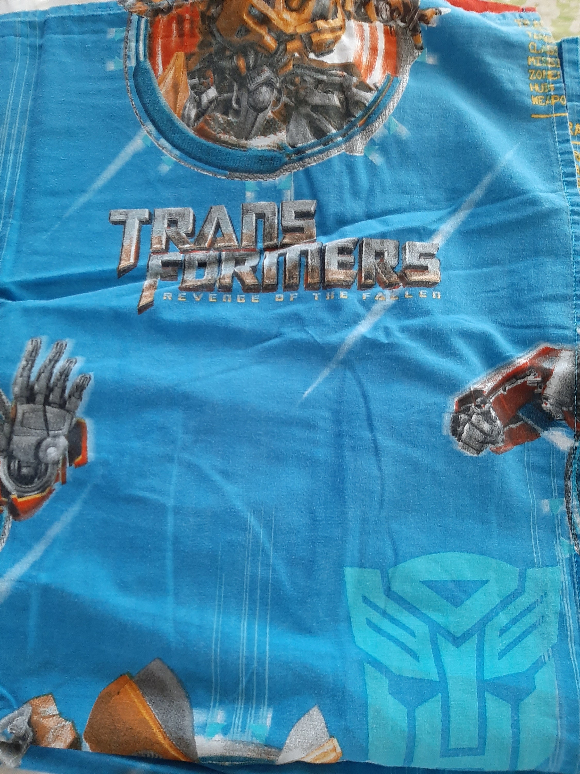Sheet: Transformers Flat Sheet. Twin Size - Etsy