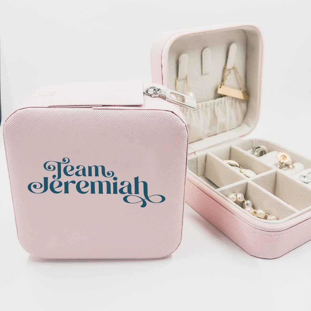 Team Jeremiah Jewelry Box Cousins Beach Characters Gift for - Etsy