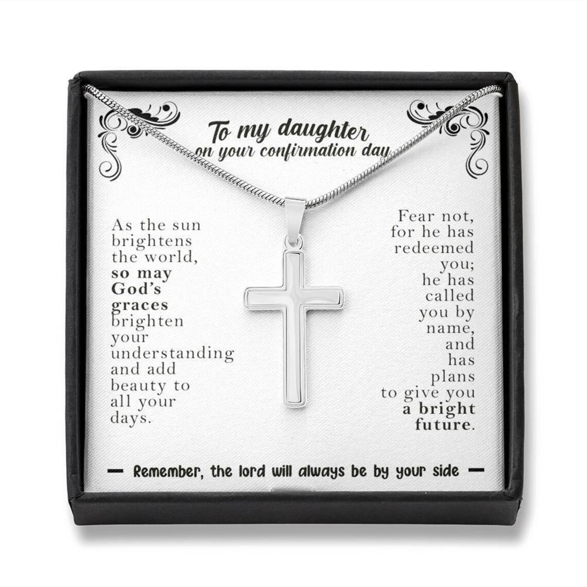 To My Daughter on Your Confirmation Day Confirmation Gift - Etsy