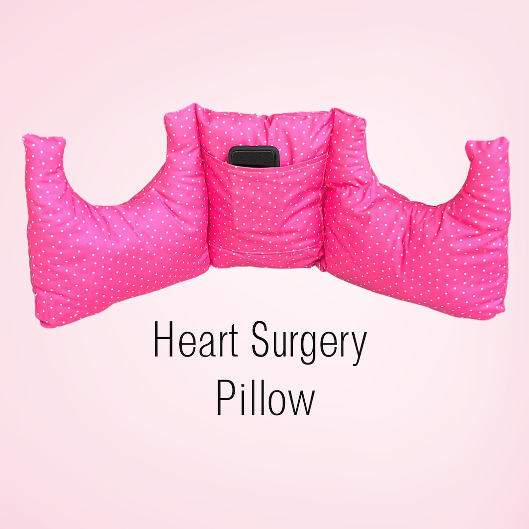 Mastectomy Pillow Lumpectomy Pillow Post Surgery Pink Breast ...