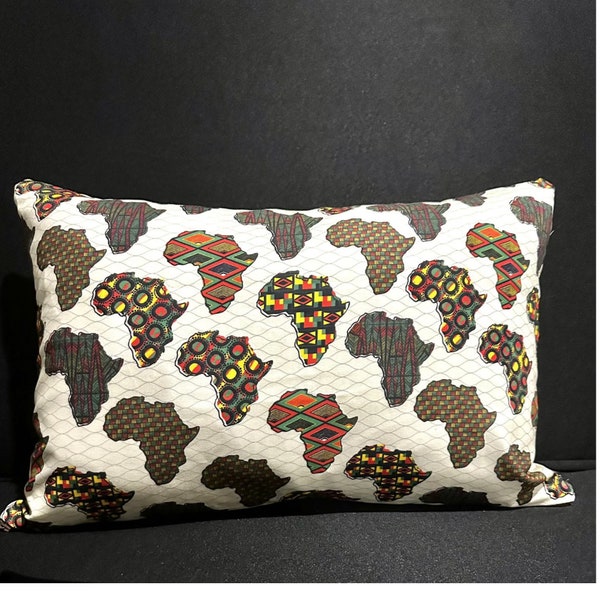 African Print Pillow - Etsy
